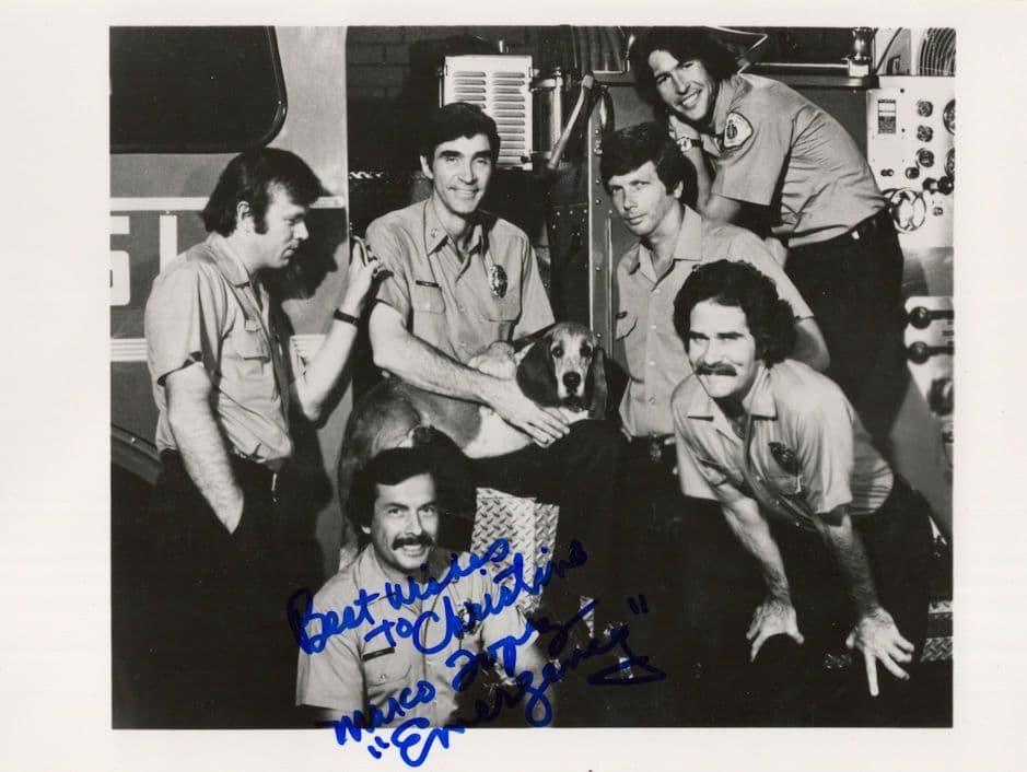 Marco Lopez Emergency TV Show Large 7x5 Hand Signed Photo