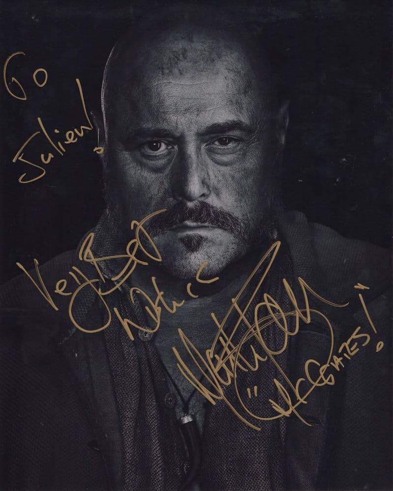 Mark Ryan Black Sails Mr Gates Transformers 10x8 Hand Signed Photo