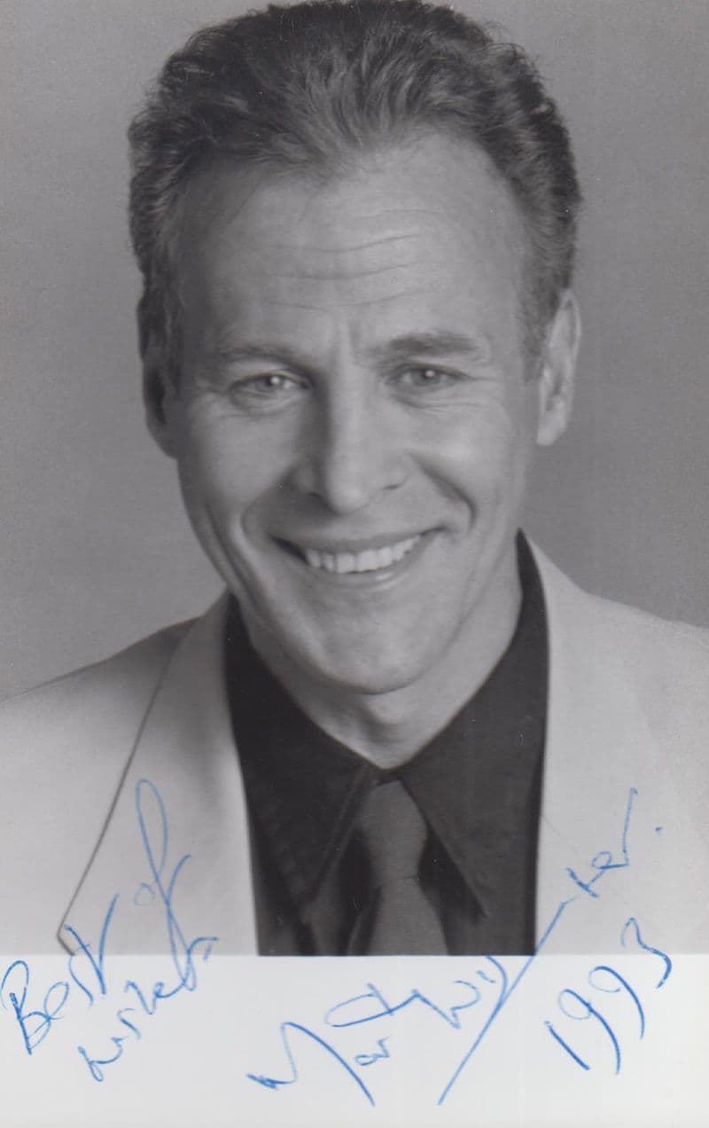 Mark Wynter 1961 Eurovision Song Contest UK Singer Hand Signed Photo