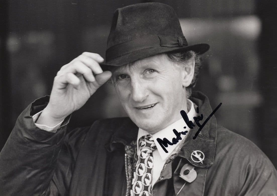 Martin Pipe Horse Race Racing Trainer Large Hand Signed Photo