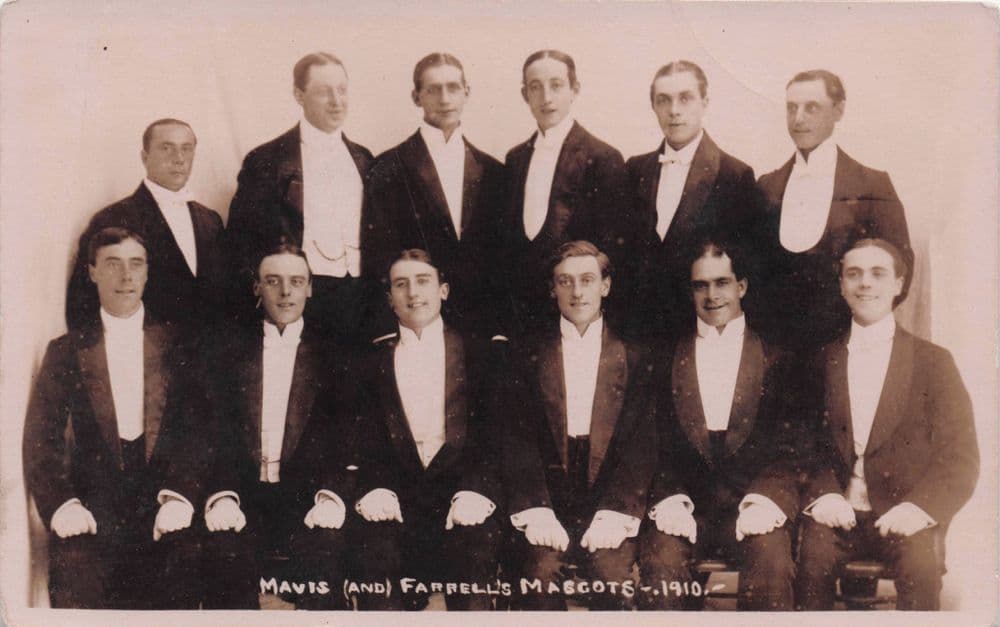 Mavis & Marrell s Mascots Margate Old Entertainers 1910 RPC Postcard