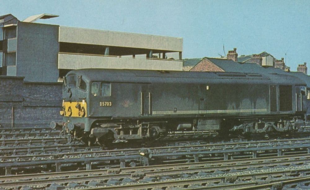 Metropolitan VIckers Co-Bo Class 28 Train Preston Station Postcard