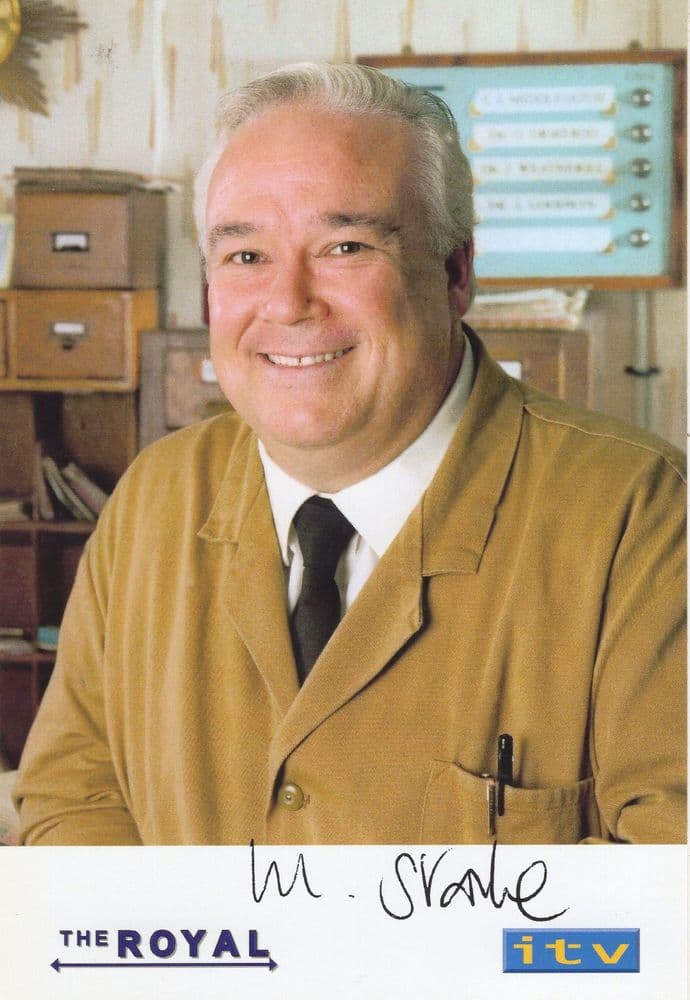 Michael Starke The Royal TV Show Signed Cast Card Photo