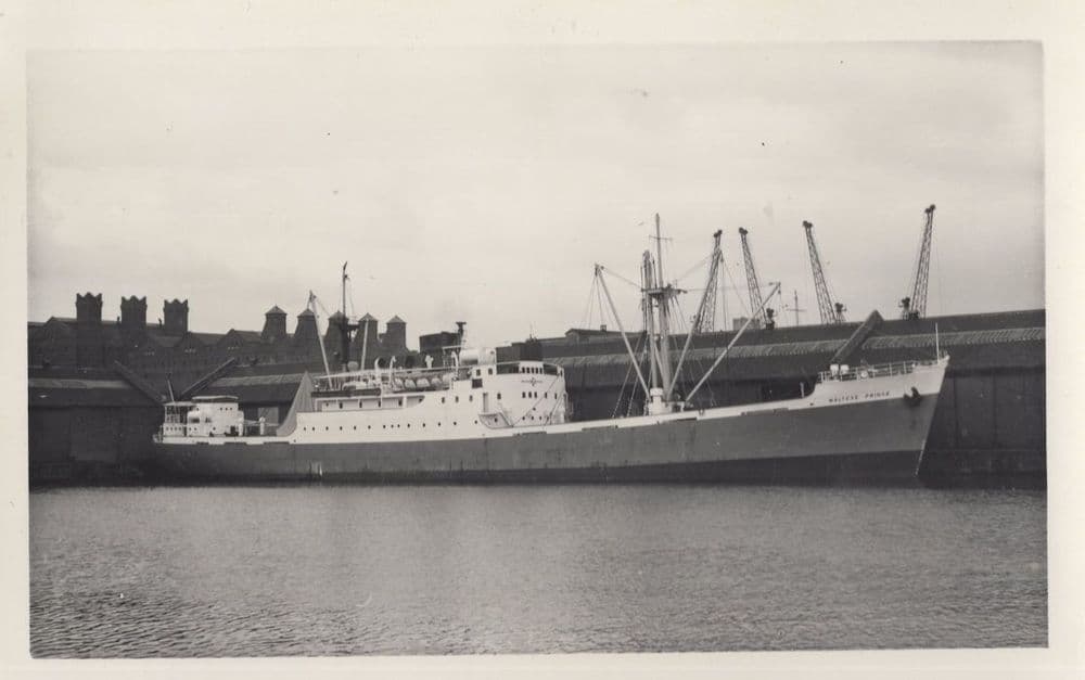 MV Maltese Prince Vintage Rare Ship Photo