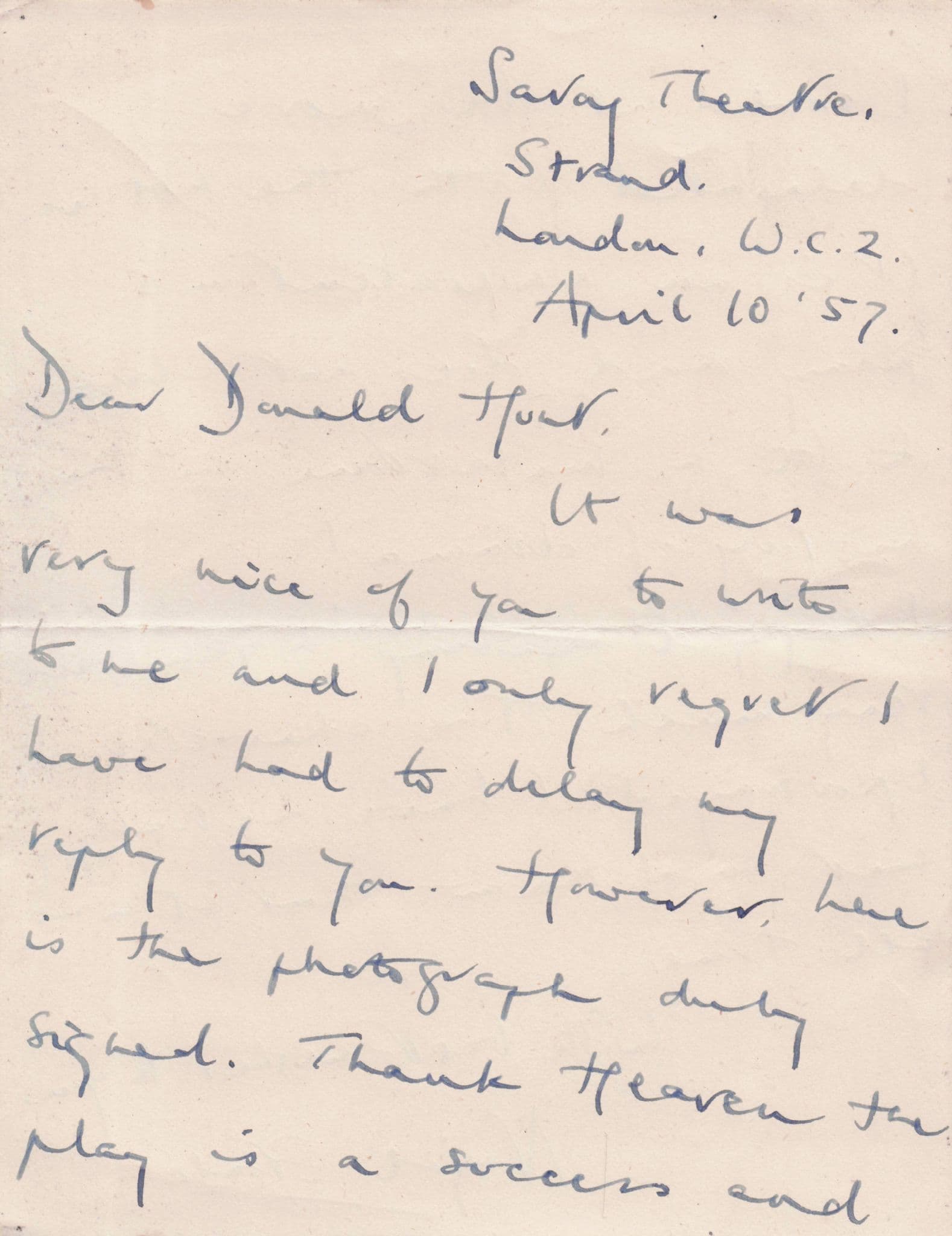 Nigel Stock Great Escape Sherlock Holmes FULL Hand Written Signed Old ...