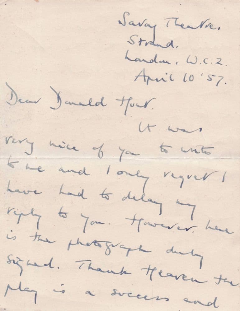 Nigel Stock Great Escape Sherlock Holmes FULL Hand Written Signed Old ...