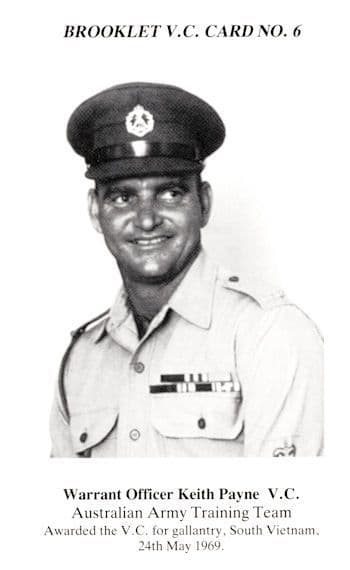 Officer Keith Payne Australian Military Victoria Cross Vietnam War ...