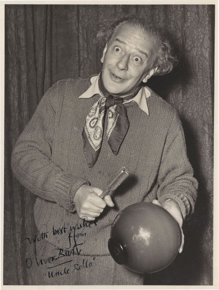 Oliver Burt The Suffragette Charlie Chan Uncle Rollo Hand Signed Photo