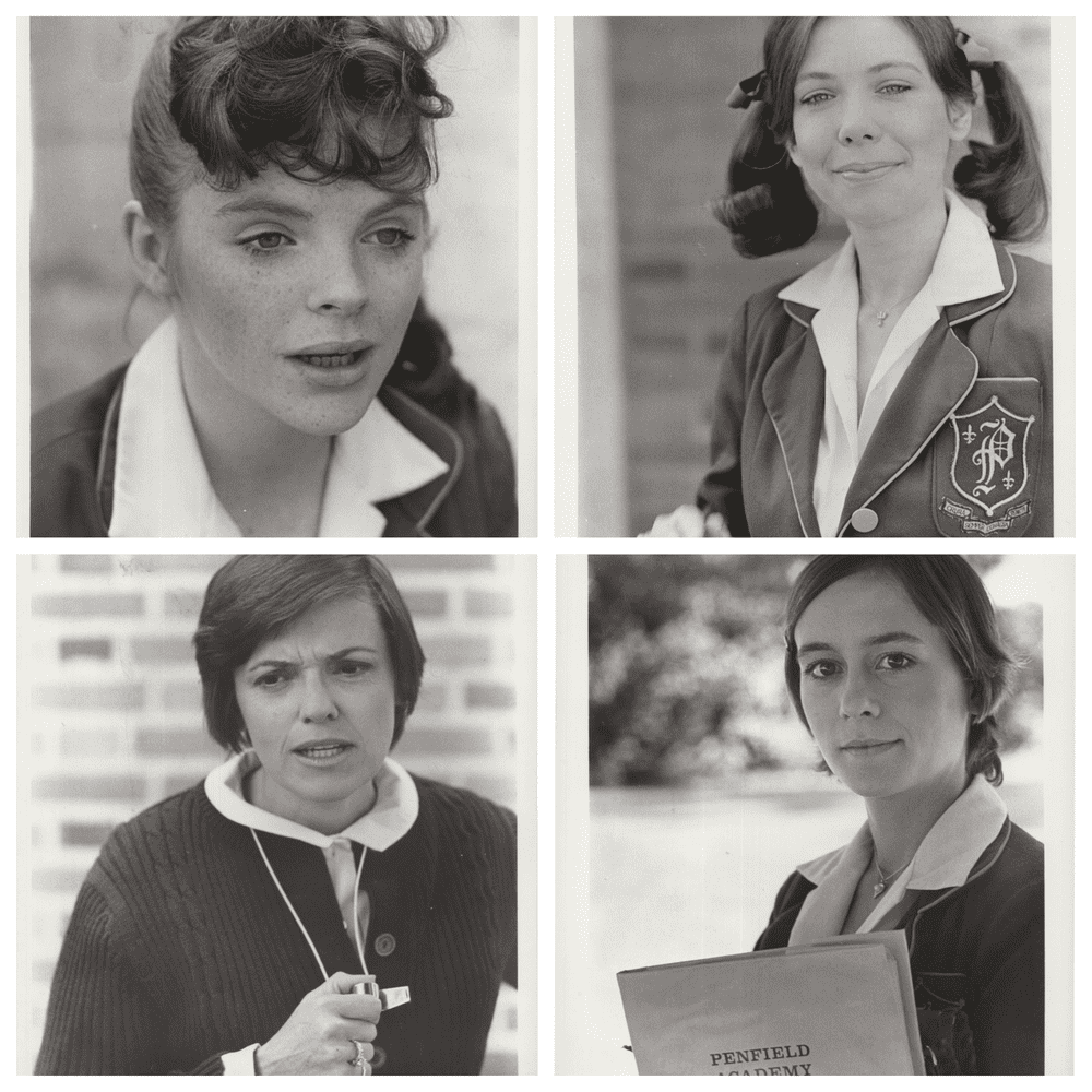 Our Time Betsy Slade Sue Martin FOUR Monochrome Film Publicity Photo