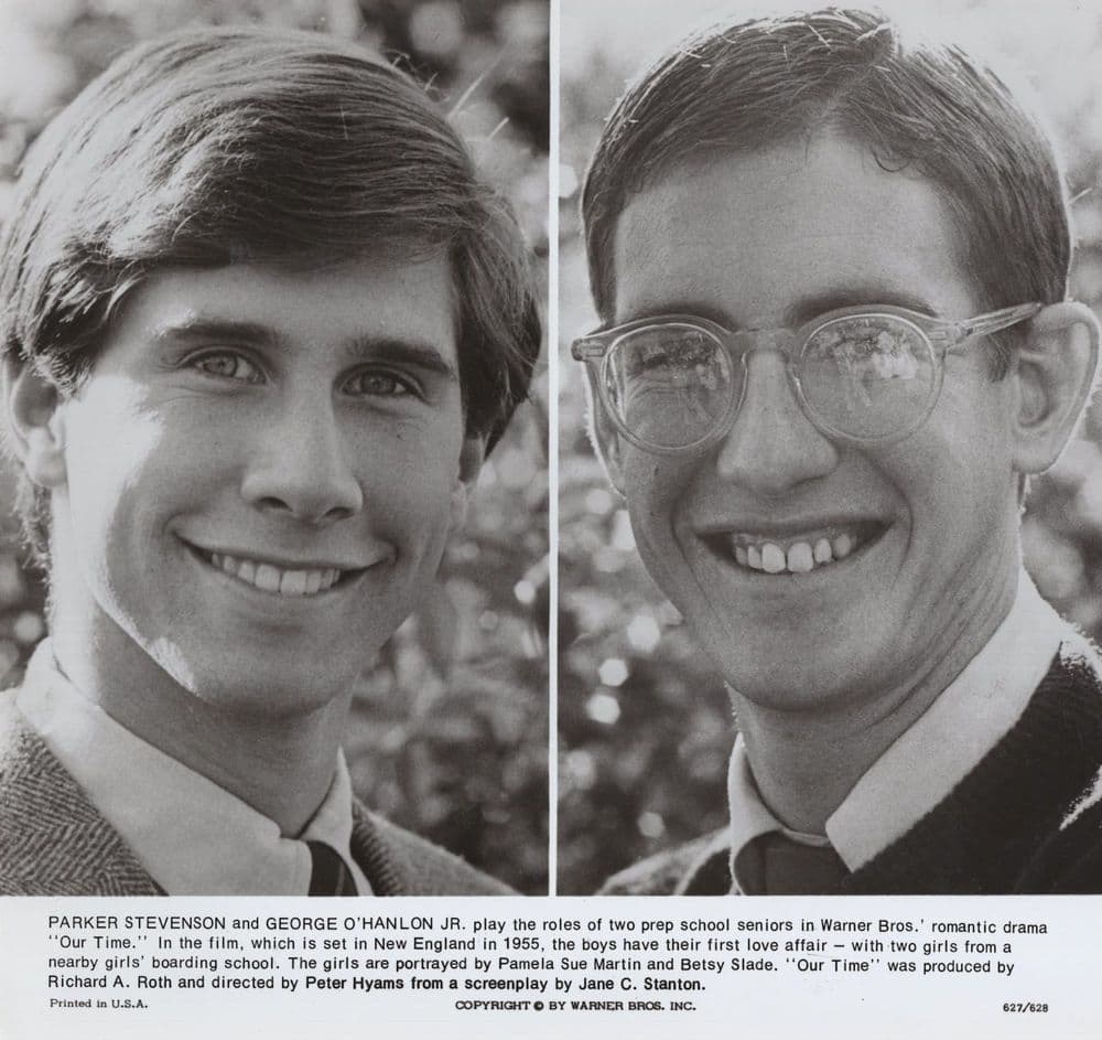 Our Time Parker Stevenson George O Hanlon Monochrome Film Publicity Photo