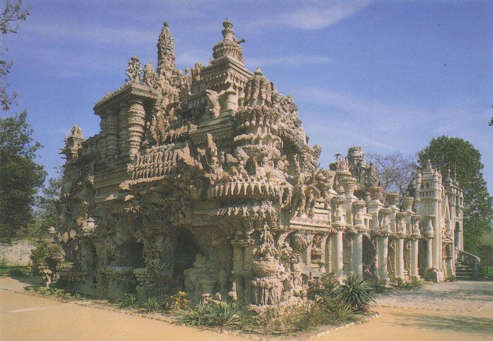 Palais Ideal Hauterives Drome Facteur Cheval French Postcard