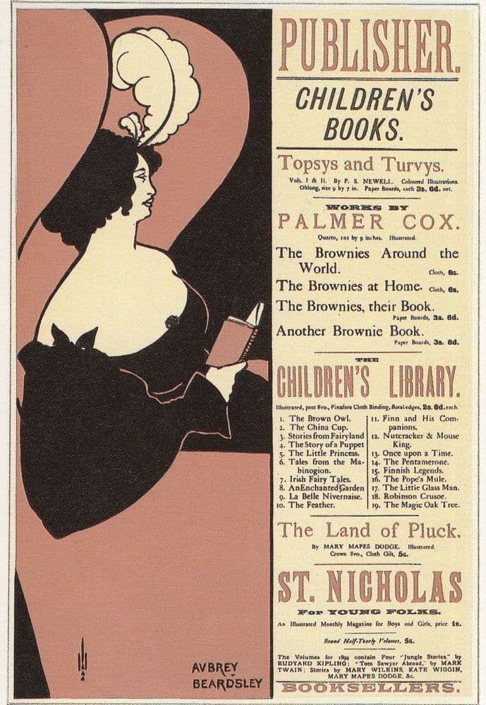 Palmer Victorian Childrens Book Publisher Advertising Postcard