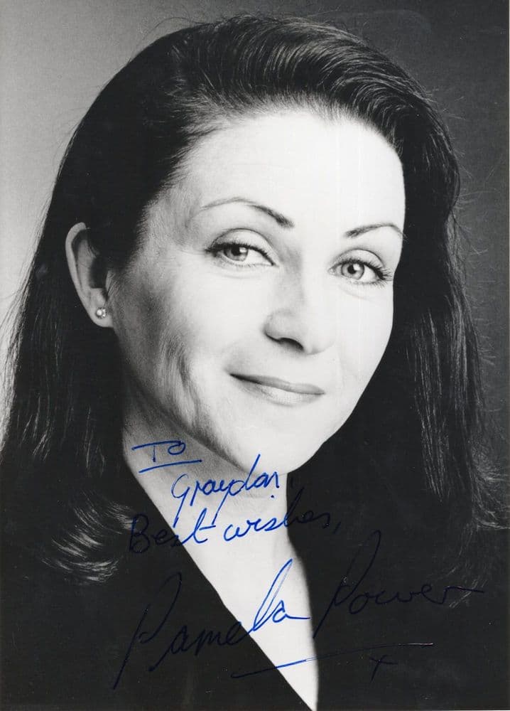 Pamela Power New Tricks Ridley Scott Film Editor Hand Signed Photo