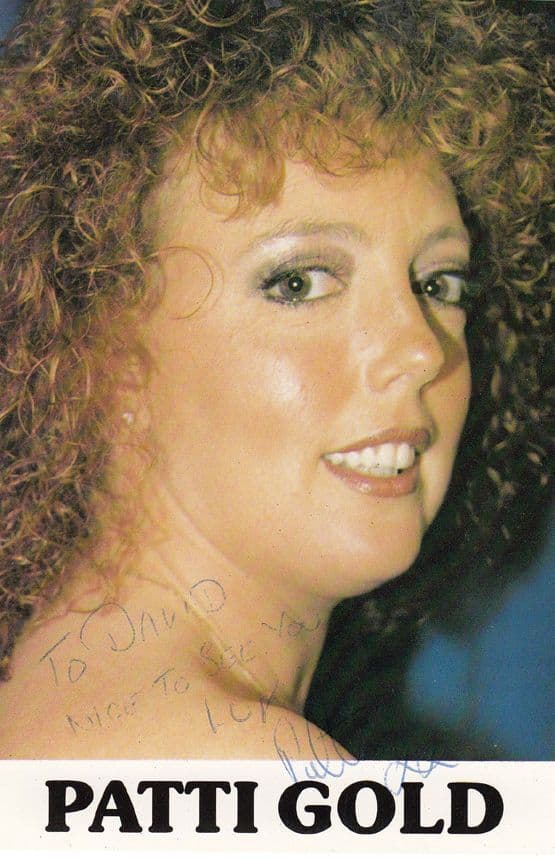 Patti Gold Hand Signed Photo