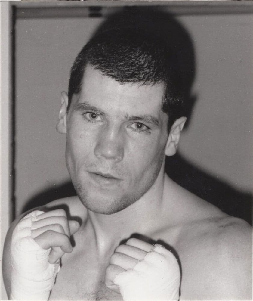 Paul Busby Worcester Boxer Rare Boxing Media Photo