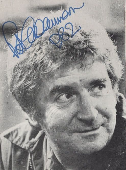 Peter Adamson Coronation Street Vintage Small Hand Signed Photo