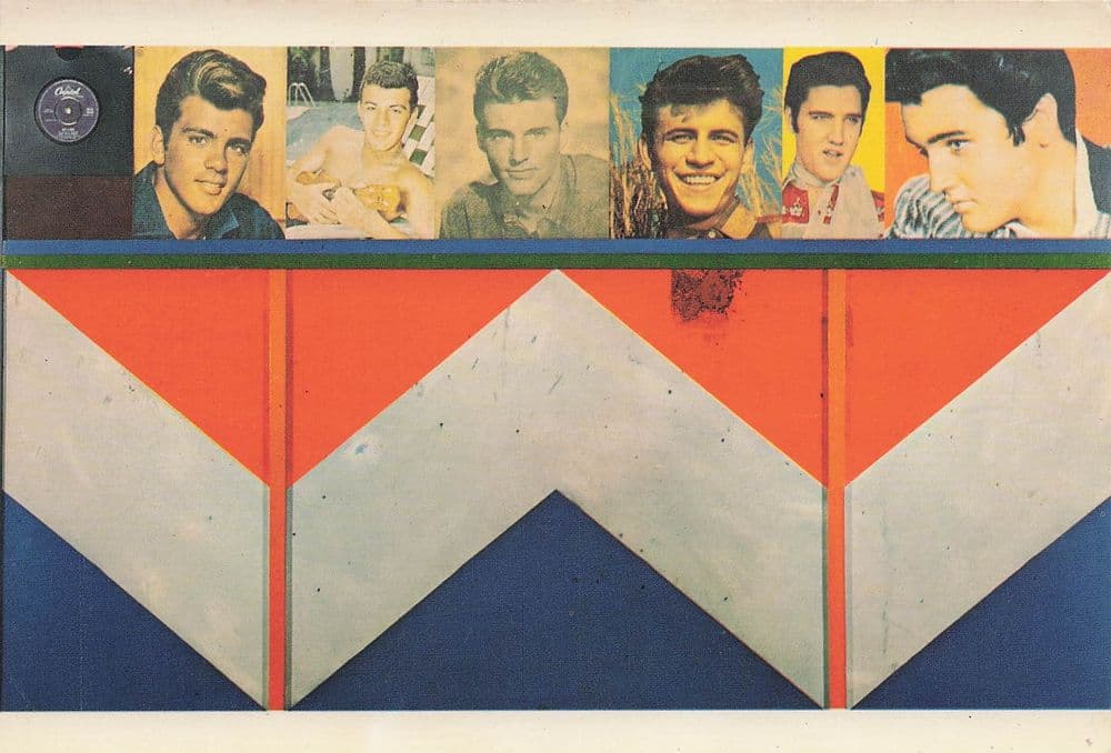 Peter Blake Got A Girl Elvis Presley Painting Postcard