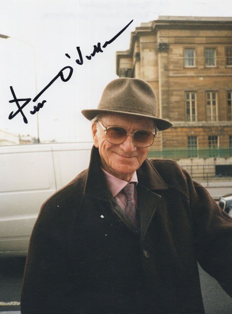 Peter O Sullevan Horse Racing Commentator Large Hand Signed Photo