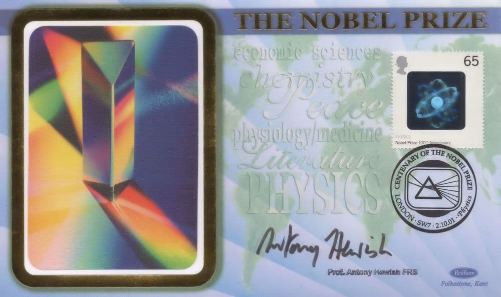 Professor Antony Hewish Radio Astronomer Benham Nobel Prize Rare Hand ...
