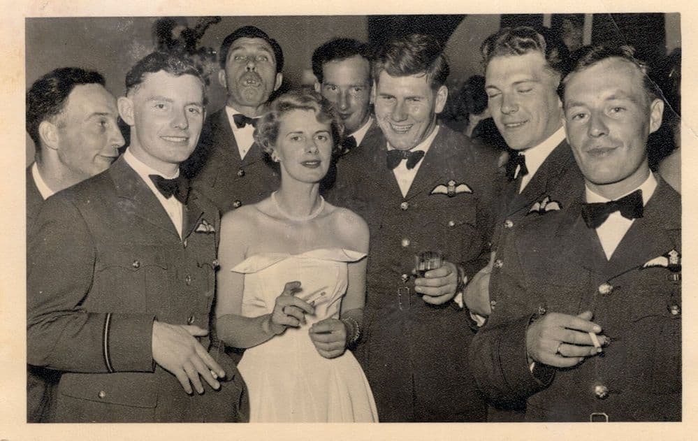 RAF Halton Bucks Military Party Drunk Funny Face Naval Dinner Old War ...