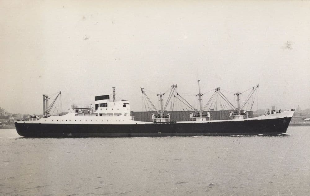 Screw Steamer Letitia Scottish Built Ship Vintage Rare Photo