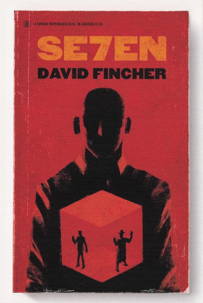 Seven Film David Fincher Serial Killer Horror Film As Rare Old Book ...