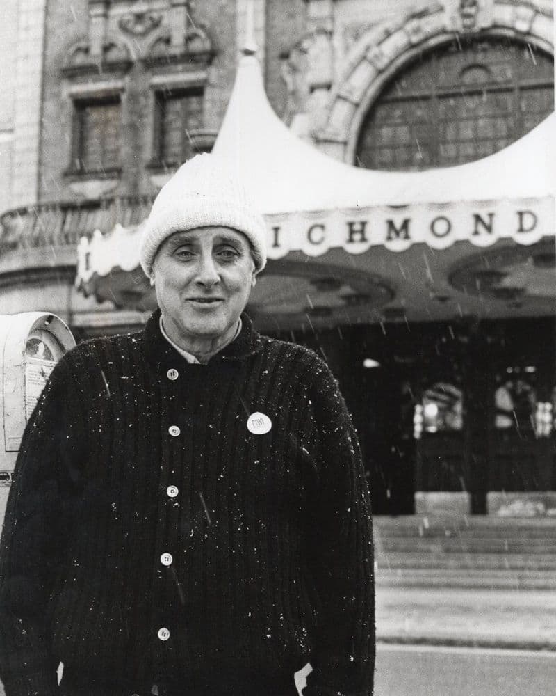 Spike Milligan At Richmond Theatre Large Press Photo