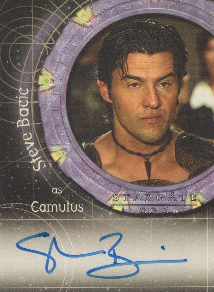 Steve Bacic Stargate SG-1 Autograph Hand Signed Photo Card