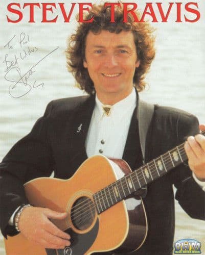 Steve Travis Hand Signed Photo