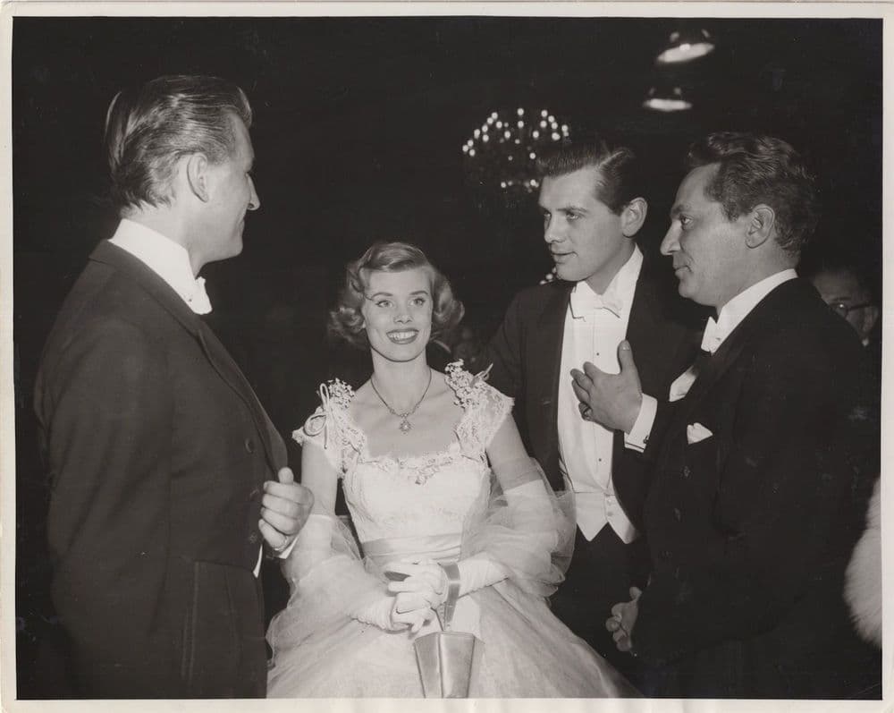 Stewart Granger Susan Stephen Larry Ward Peter Finch 1950s Press Photo