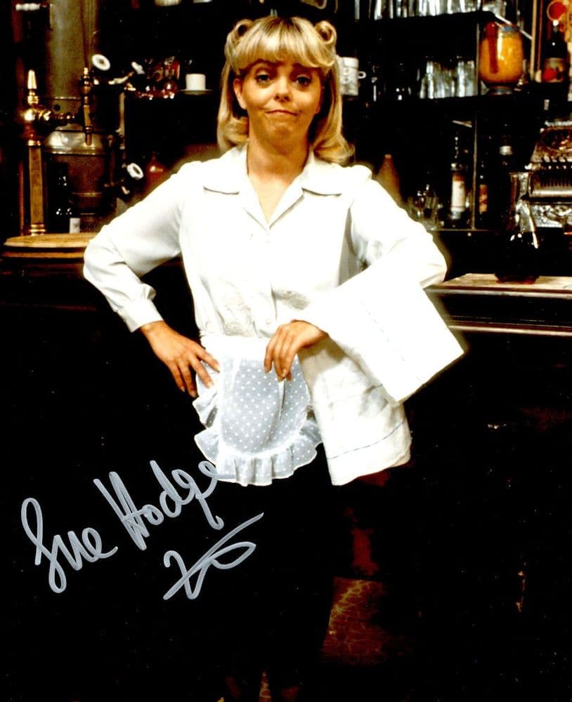 Sue Hodge in Allo Allo Giant 10x8 Stunning Hand Signed Photo