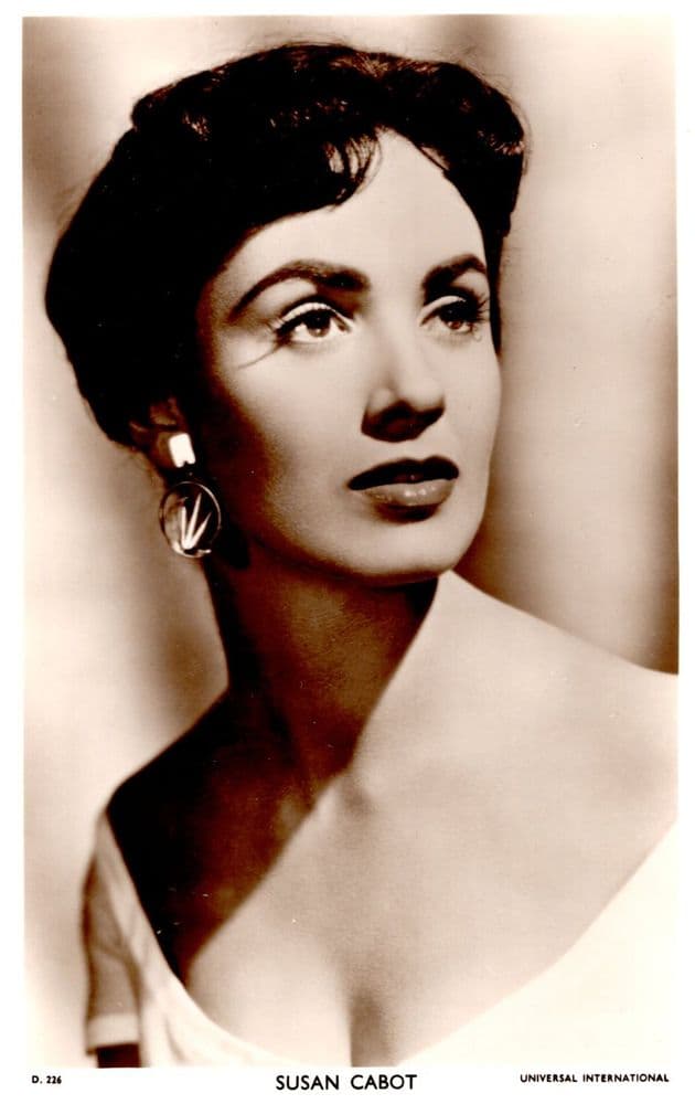 Susan Cabot Picturegoer Magazine RARE Original Real Photo Postcard