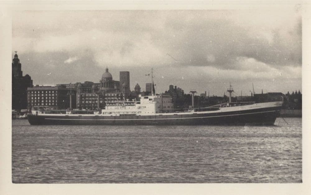 Swiftpool 1950s Ship Pool Shipping Company Vintage Rare Photo