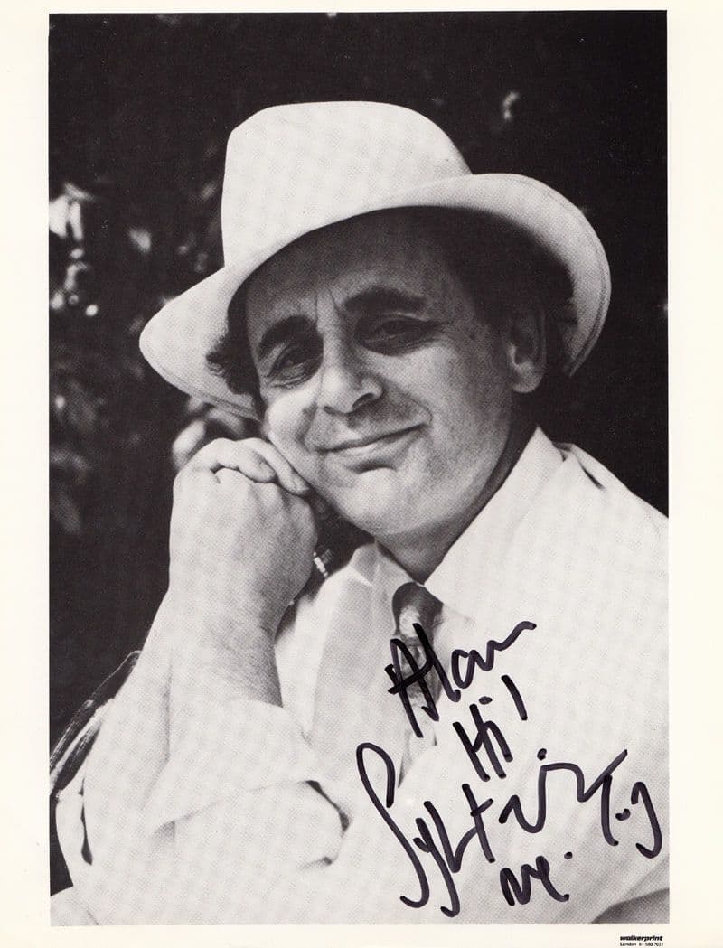 Sylvester McCoy Giant 10" x 8" Genuine Hand Signed Photo
