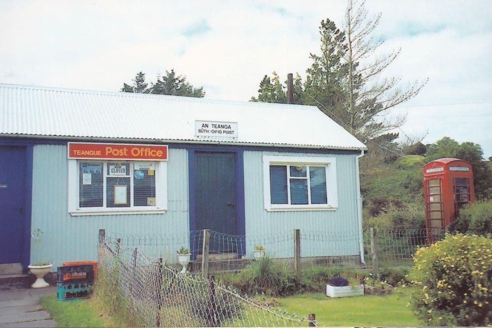 Teangue Isle of Skye Scottish Village Post Office Postcard