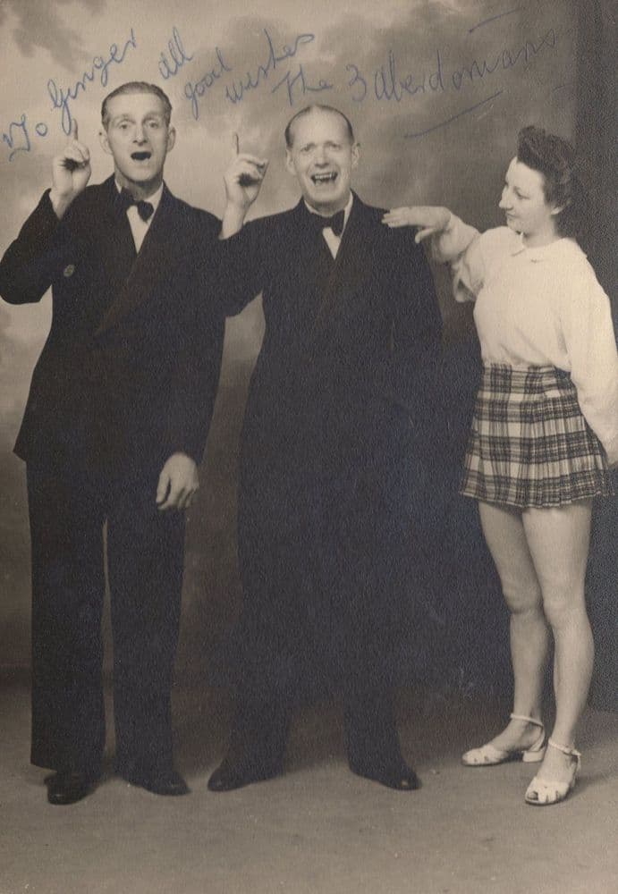 The Baberdonians Comedian Theatre Old 1930s Hand Signed Photo