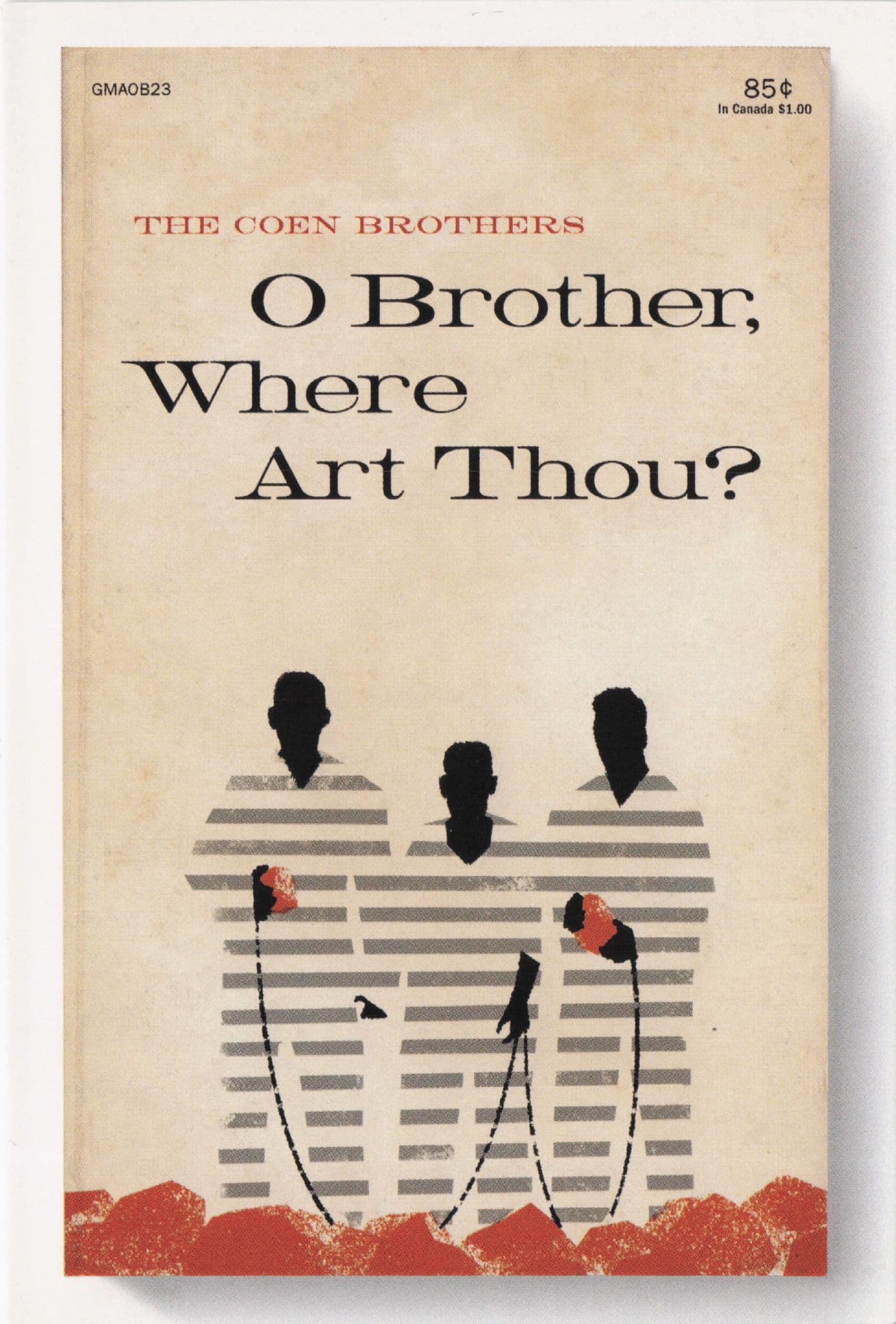 The Coen Brothers O Brother Where Art Thou Film As Rare Old Book Cover ...