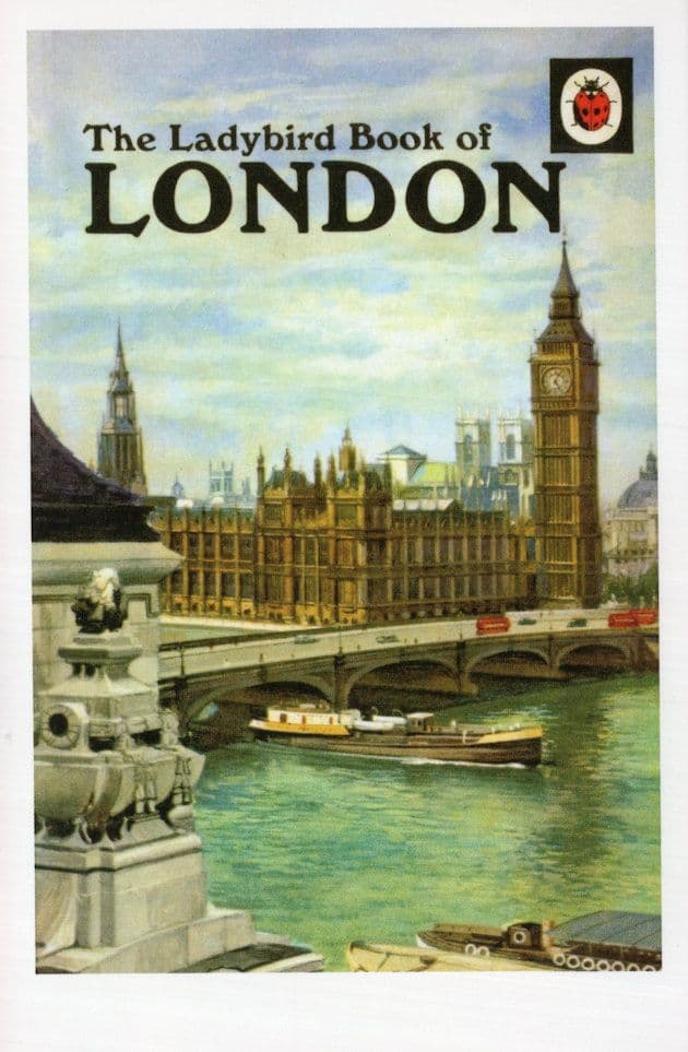 The Ladybird Book Of London First Edition Childrens Postcard