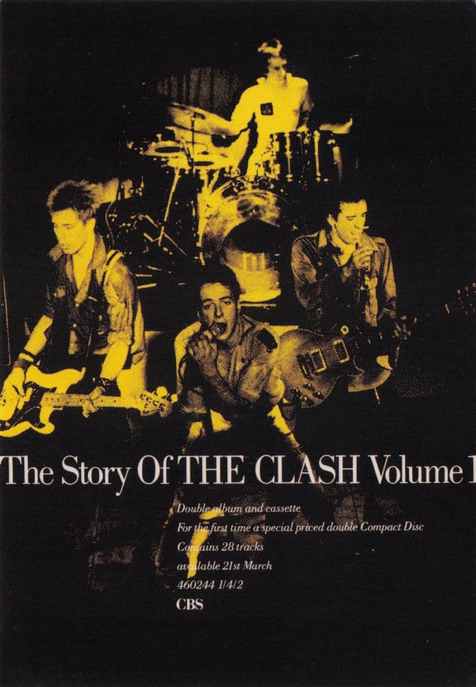 The Story Of The Clash Joe Stummer Punk Rock Postcard