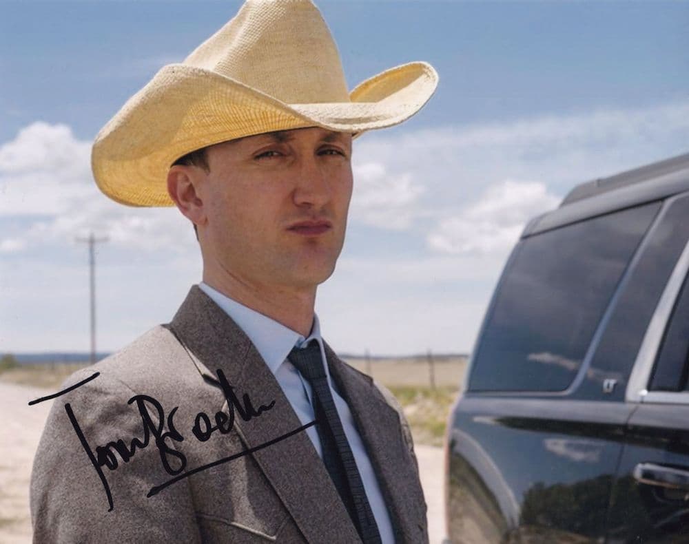 Tom Brooke Preacher Giant 10x8 Hand Signed Photo