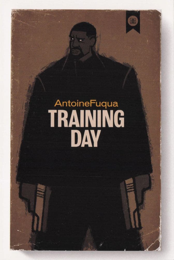 Training Day Denzel Washington Antoine Fuqua Film Rare Old Book Cover ...