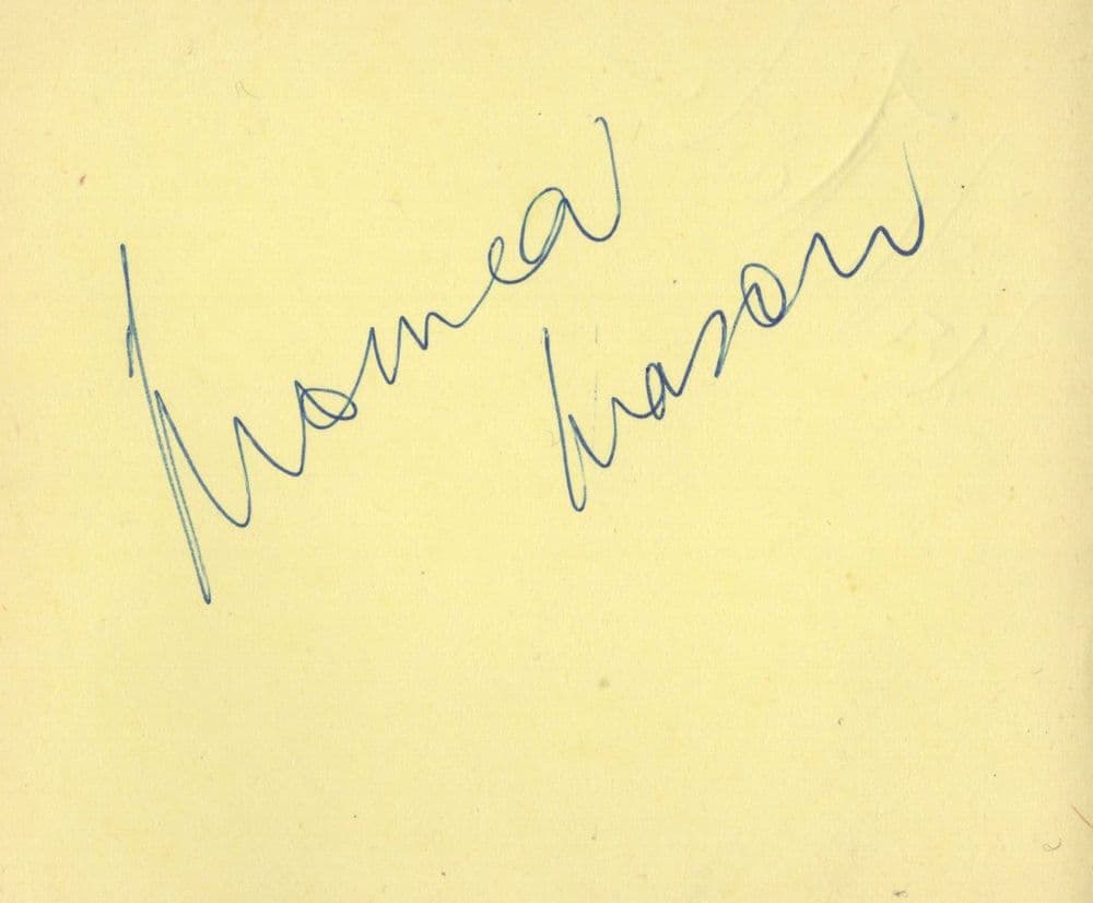 Unidentified Vintage Ballet DOUBLE Hand Signed Autograph Ephemera