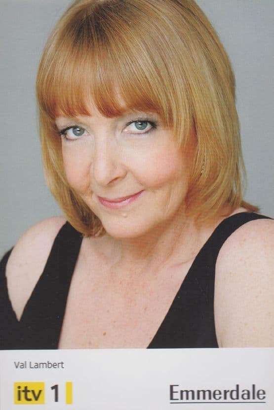 Val Lambert Emmerdale Farm Cast Card