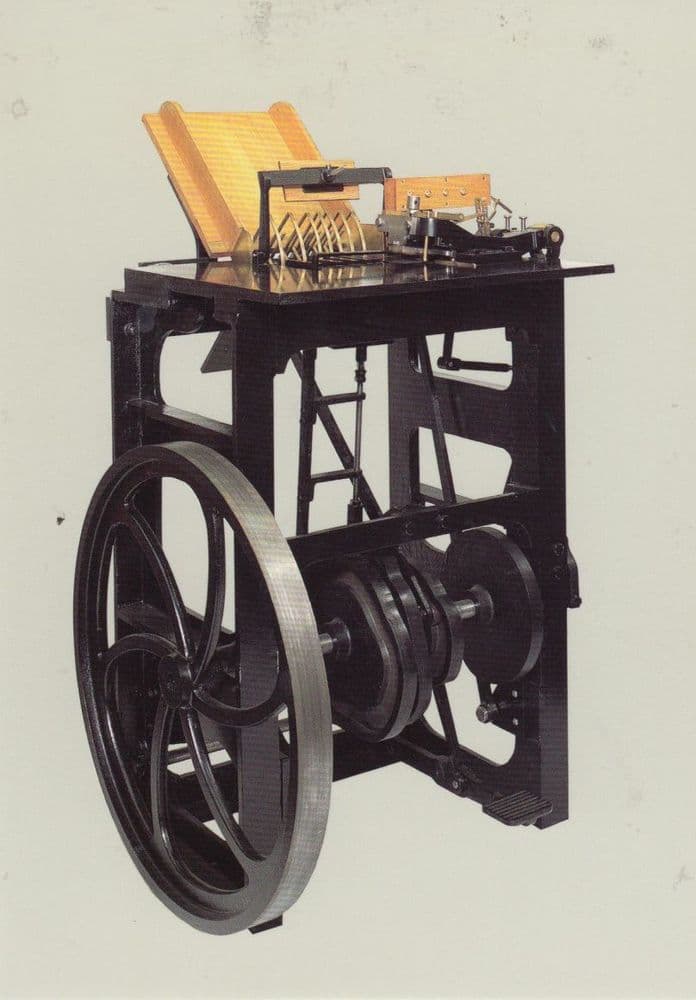 Victorian Royal Mail Industry Stamp Cancelling Machine Workers Factory ...