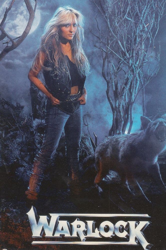 Warlock Kassandra Lori Singer Movie Postcard