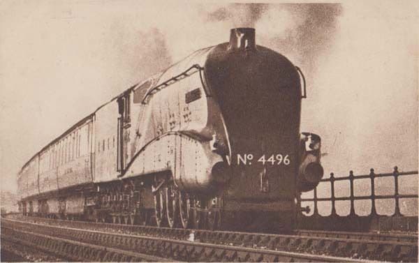 West Riding LNR 4496 Train Antique Railway London Photochrom Railways ...