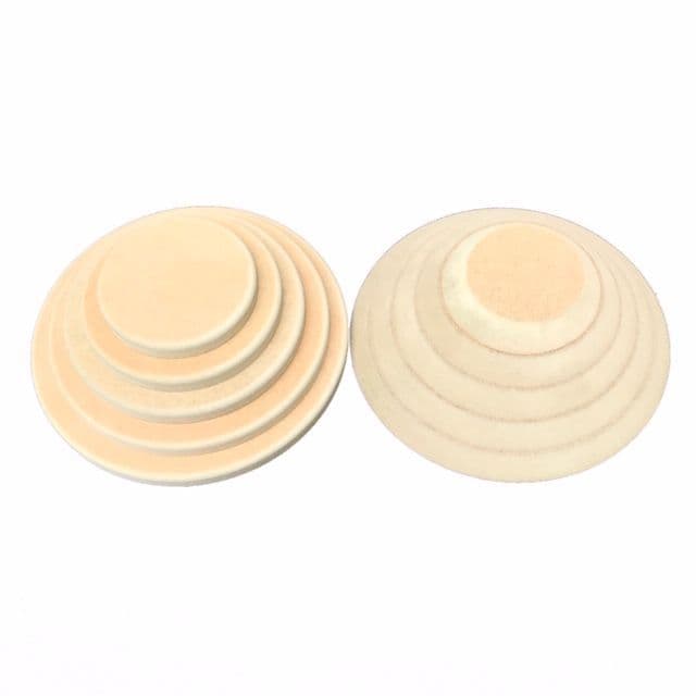 Set of 5 Round Pottery Forms