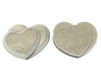 Single Heart Shaped Forms