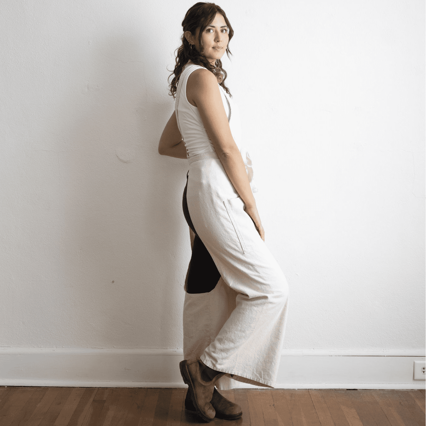 Walking Apron, pottery apron, artist apron, crafting apron