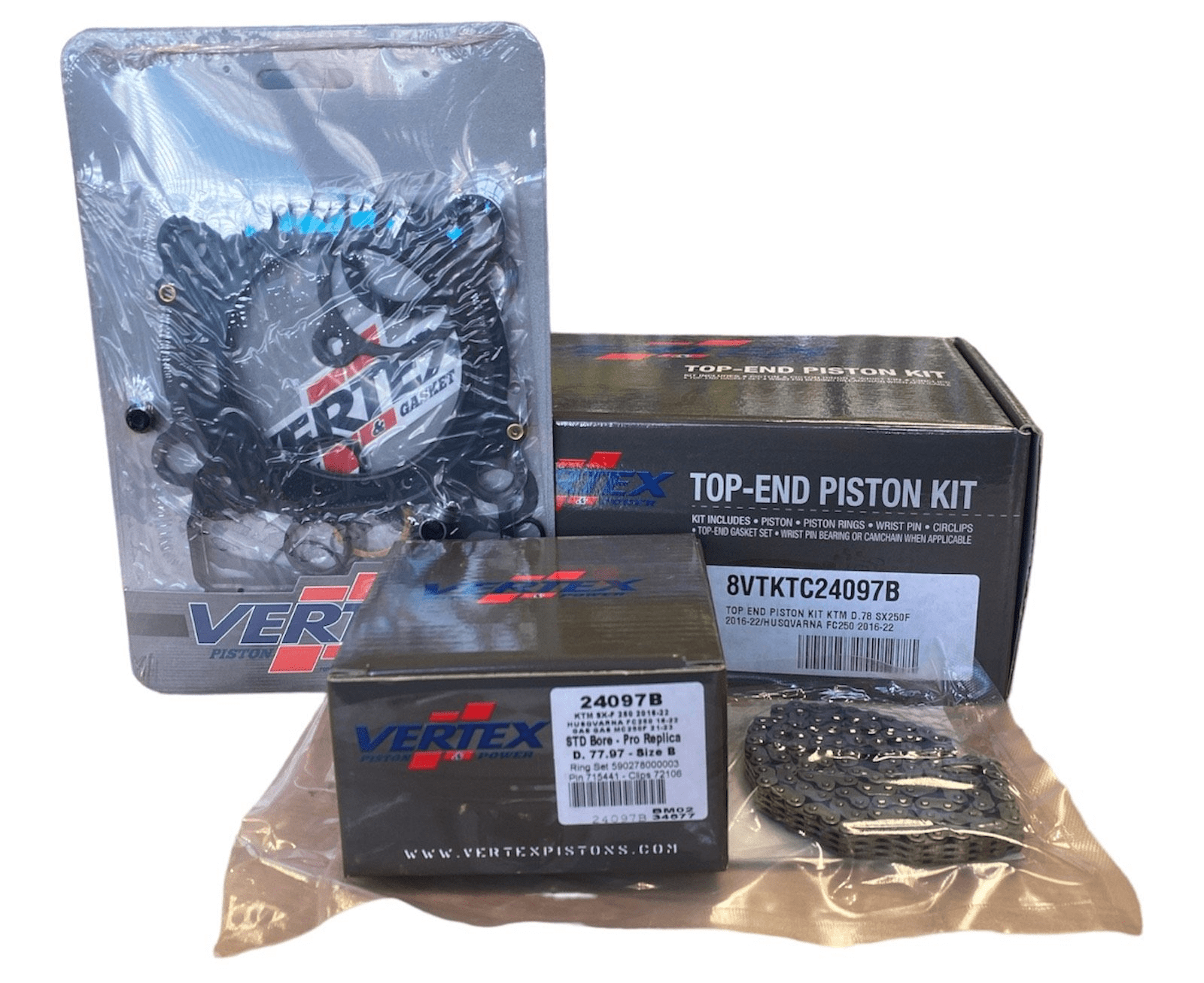 HUSQVARNA FC250 2016-2022 Full Vertex Top End Rebuild Kit